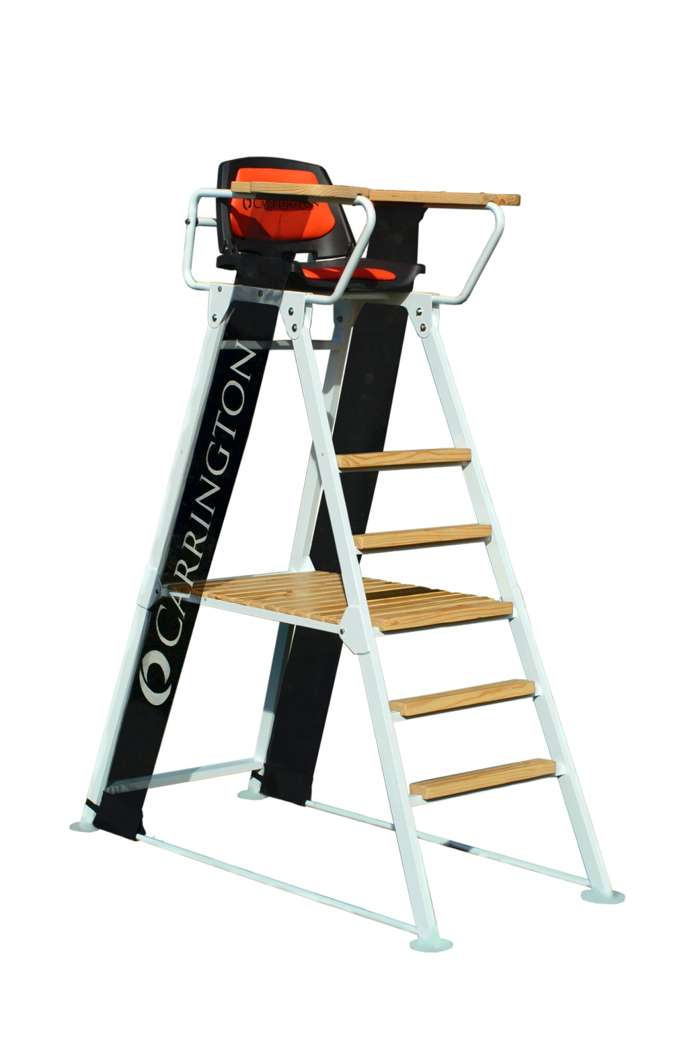 Competition referee chair - White Aluminium and wood at the best price ...